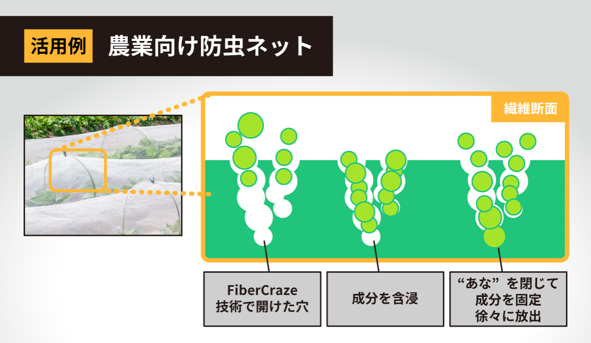岐阜大学発ベンチャーFiberCrazeが生み出す機能性繊維 | PEAKS MEDIA produced by 松尾産業